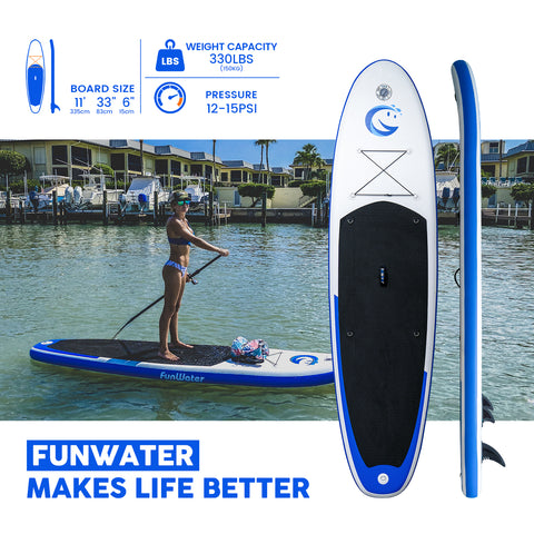 Best Inflatable Paddle Boards Smiling Face 11' Touring
