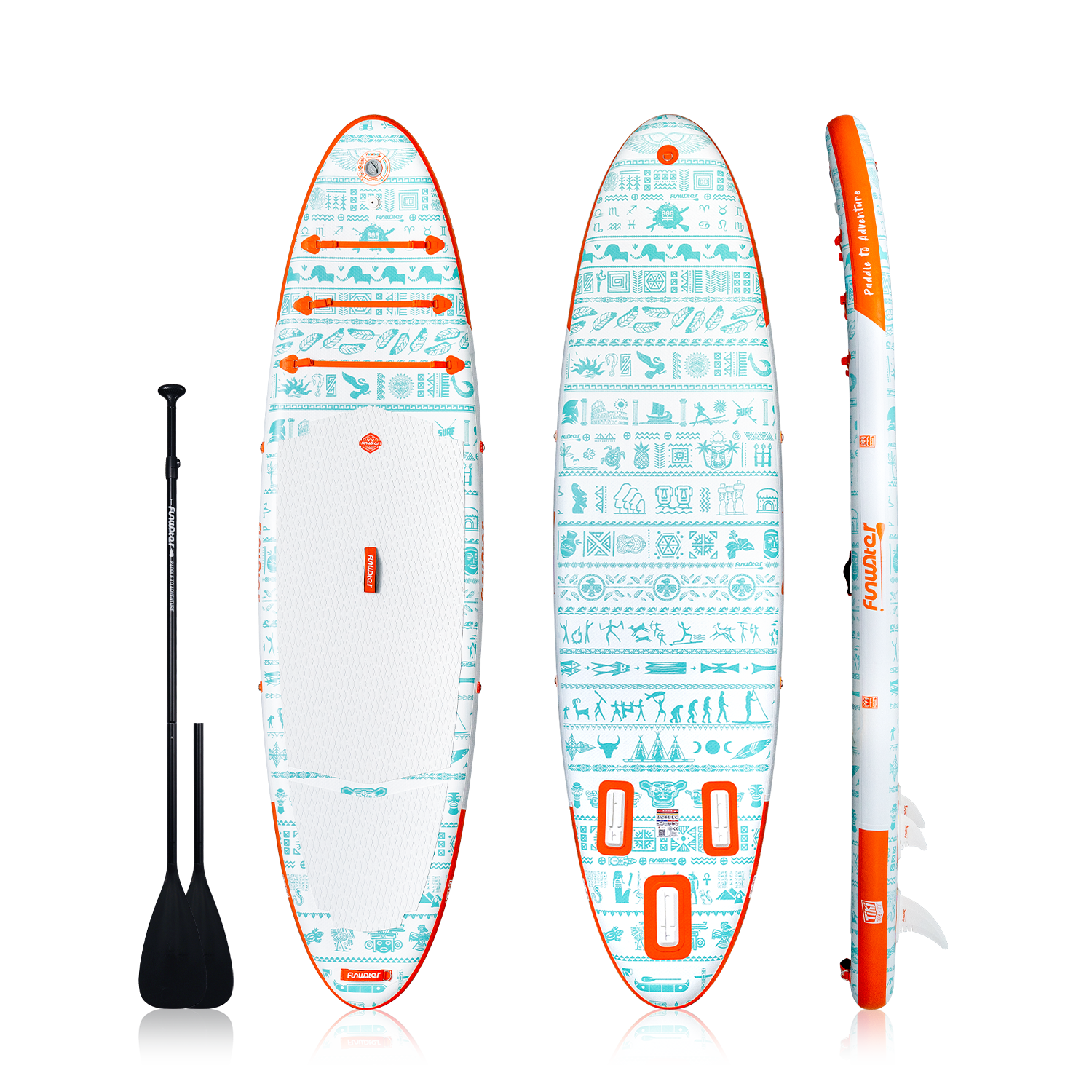 Funwater | Innovation Tiki 10'6" Inflatable Paddle Board