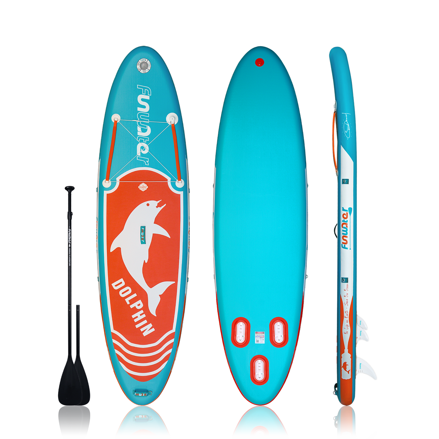 Dolphins 10'6" Inflatable Paddle Board