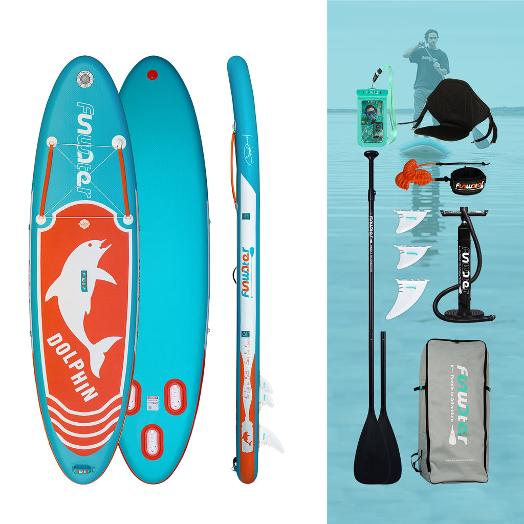 Dolphins 10'6" Inflatable Paddle Board