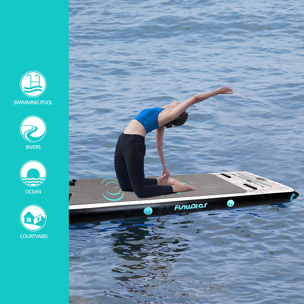 Yoga Mat Board Outdoor Leisure Lotus 8"